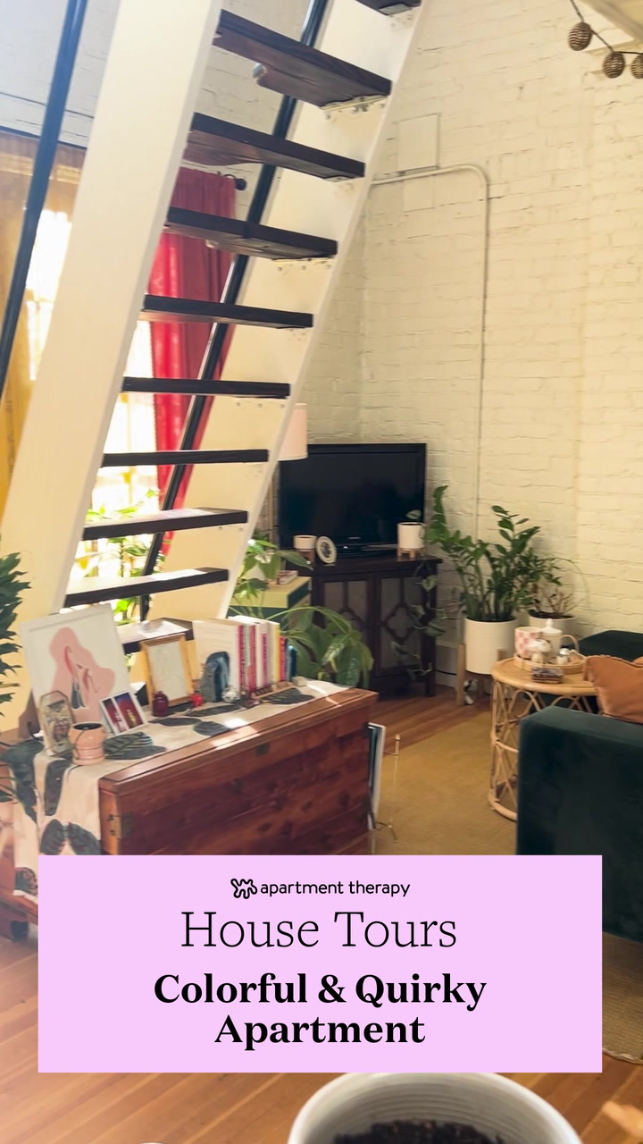 House tour: Julia Parzyck's colorful & quirky apartment