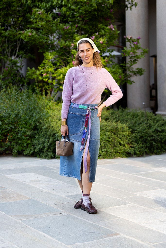 11 Midi Skirt and Shoe Combos From Sandals to Ballet Flats for Endless ...