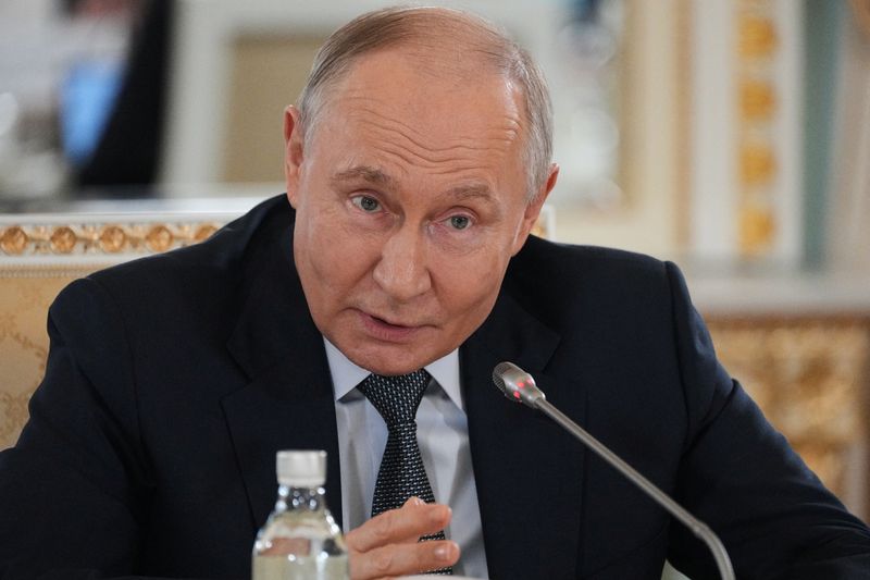 Putin sticks to hardline stance on war in Ukraine, but says Trump ideas ...
