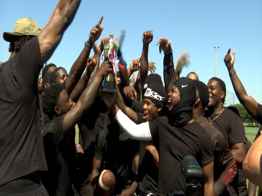 Current, former Falcons visit Fort Stewart for flag football game