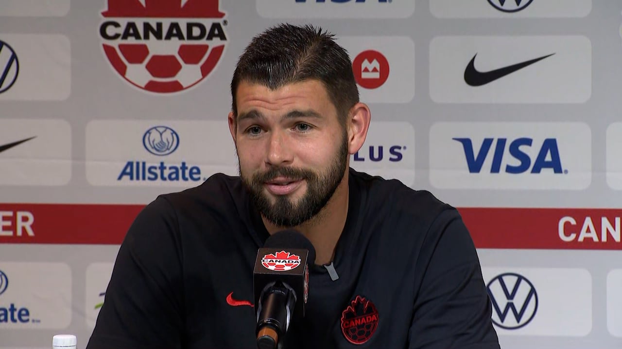 Quebecer Maxime Crépeau reacts to being picked as Canada's World Cup ...