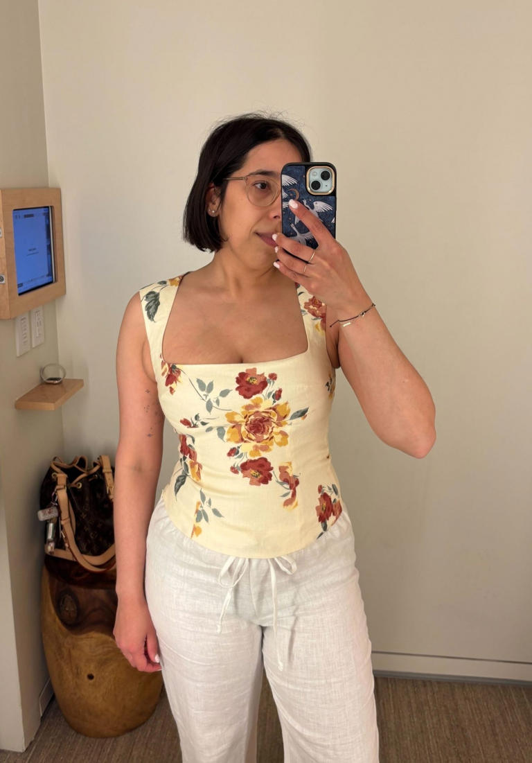 We tried on Reformation's new linen line — here's what's actually worth it