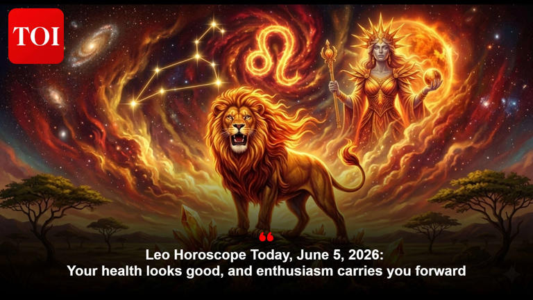 Leo horoscope today, June 5, 2026: Your health looks good, and ...