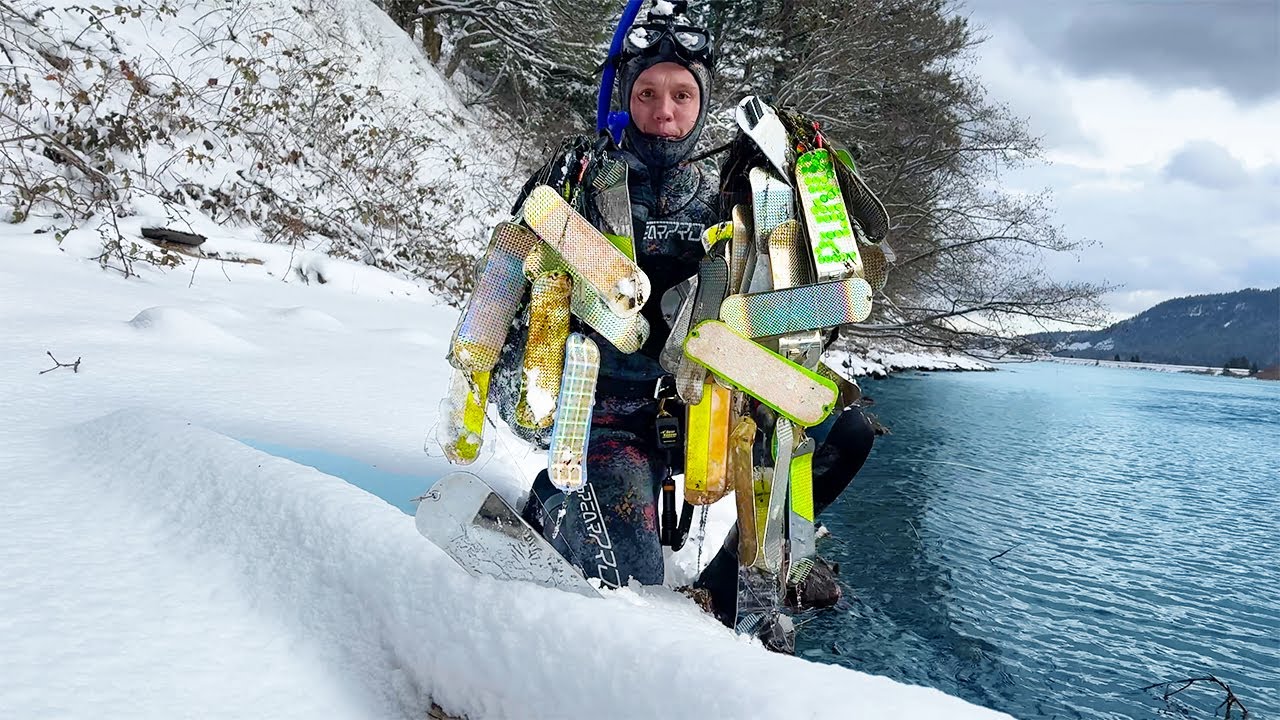 You've never seen this type of ice fishing