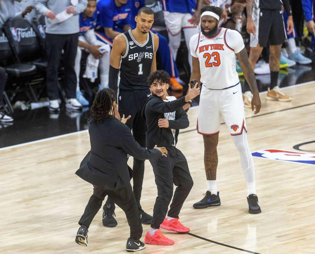 NBA slaps fan with lifetime ban after Wembanyama selfie stunt