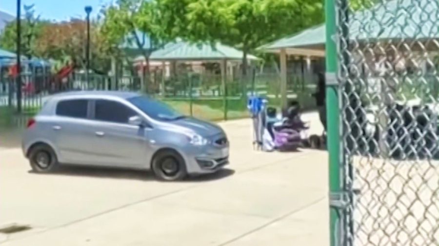 Watch: Man fleeing police drives through Little League game in California