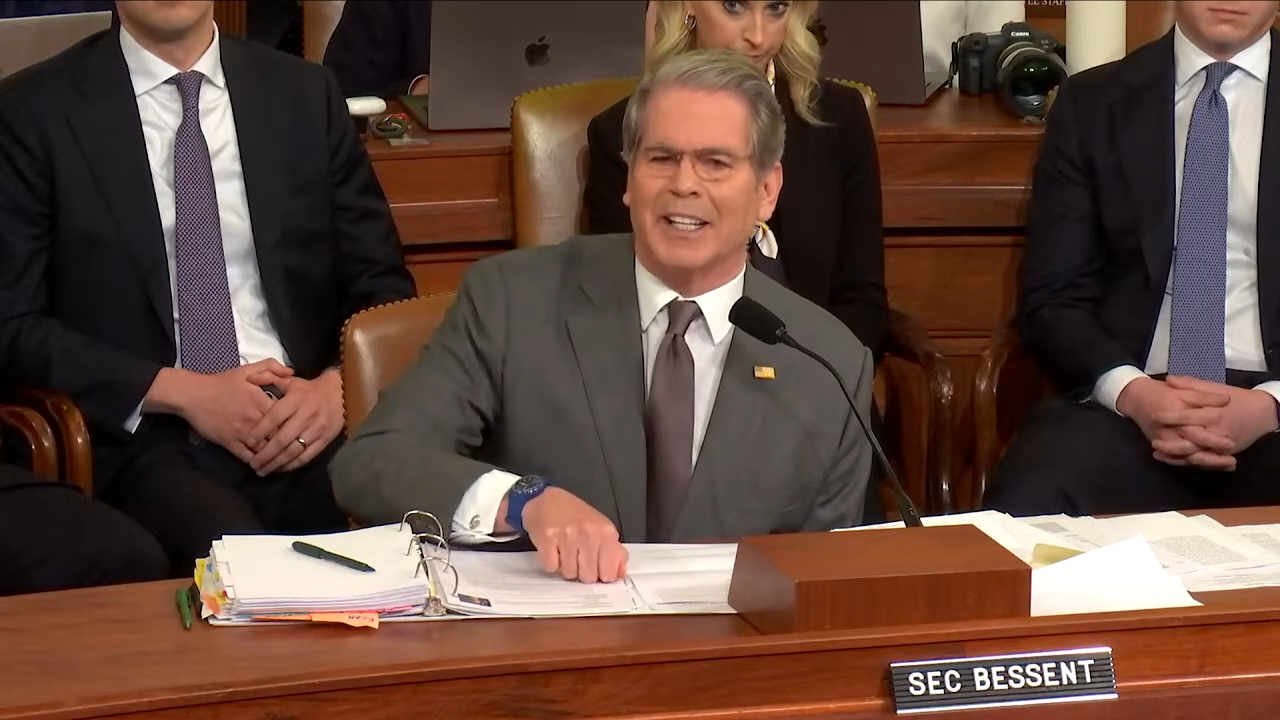 'I will not stand for that!': House hearing derails when Scott Bessent ...