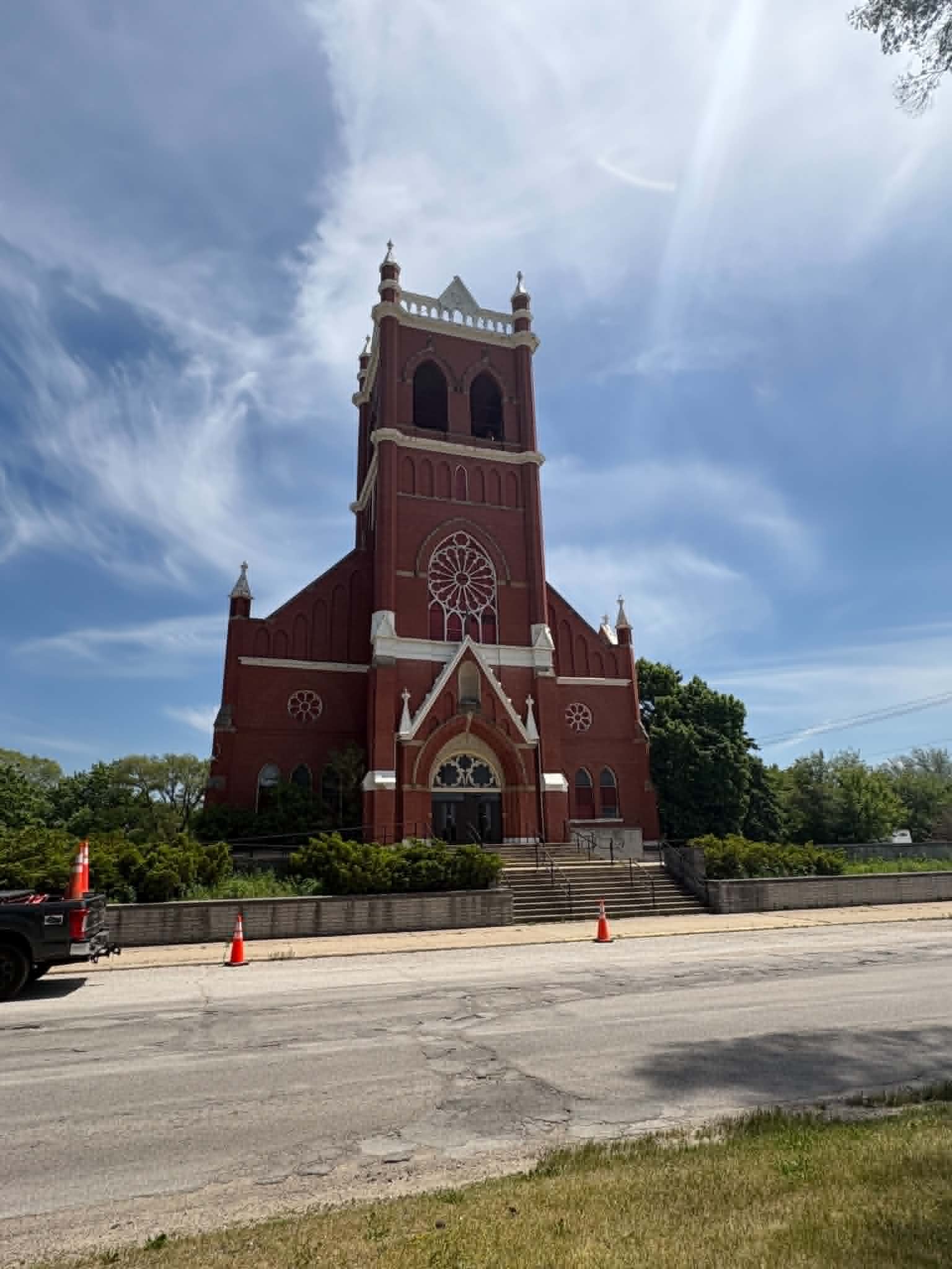 Construction worker finds human skull near former church in Bay City