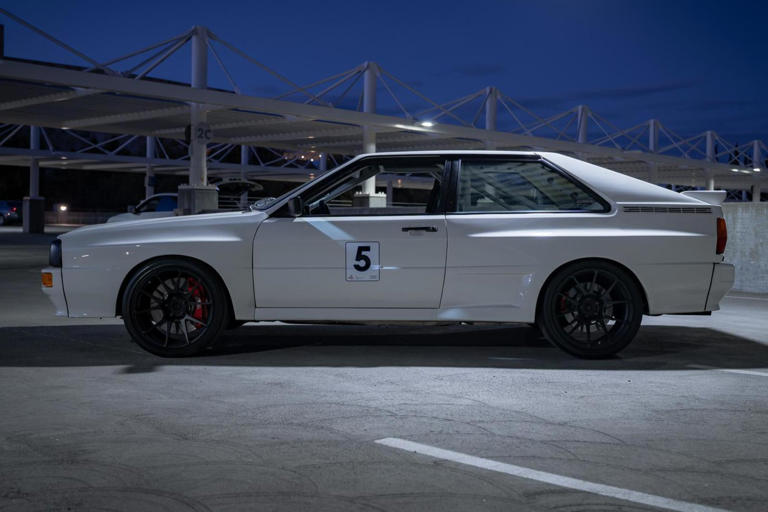 Rare 1983 Audi Quattro track build heads to auction after decades of ...