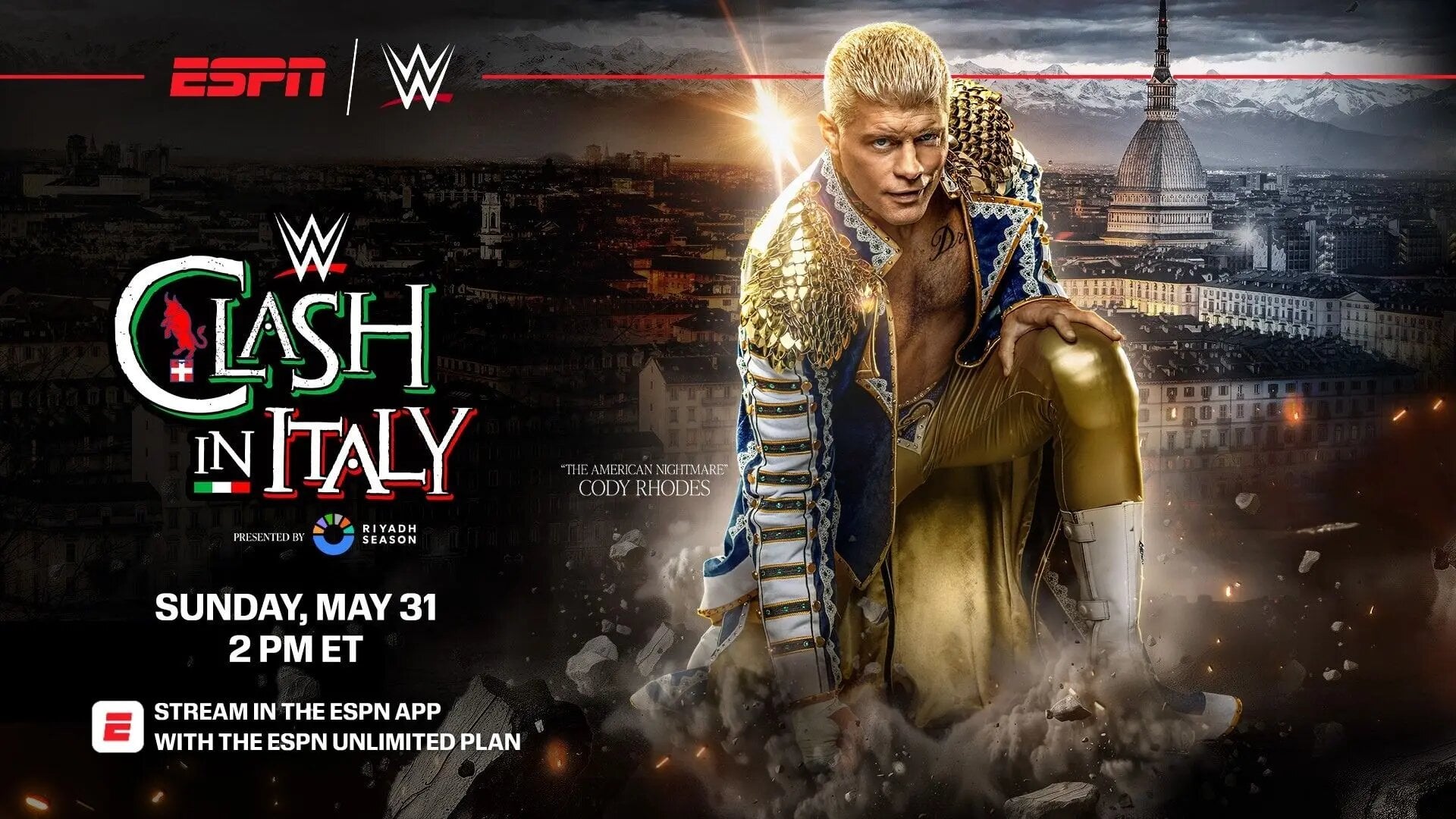 WWE Clash in Italy results (5/31/26) – Live updates