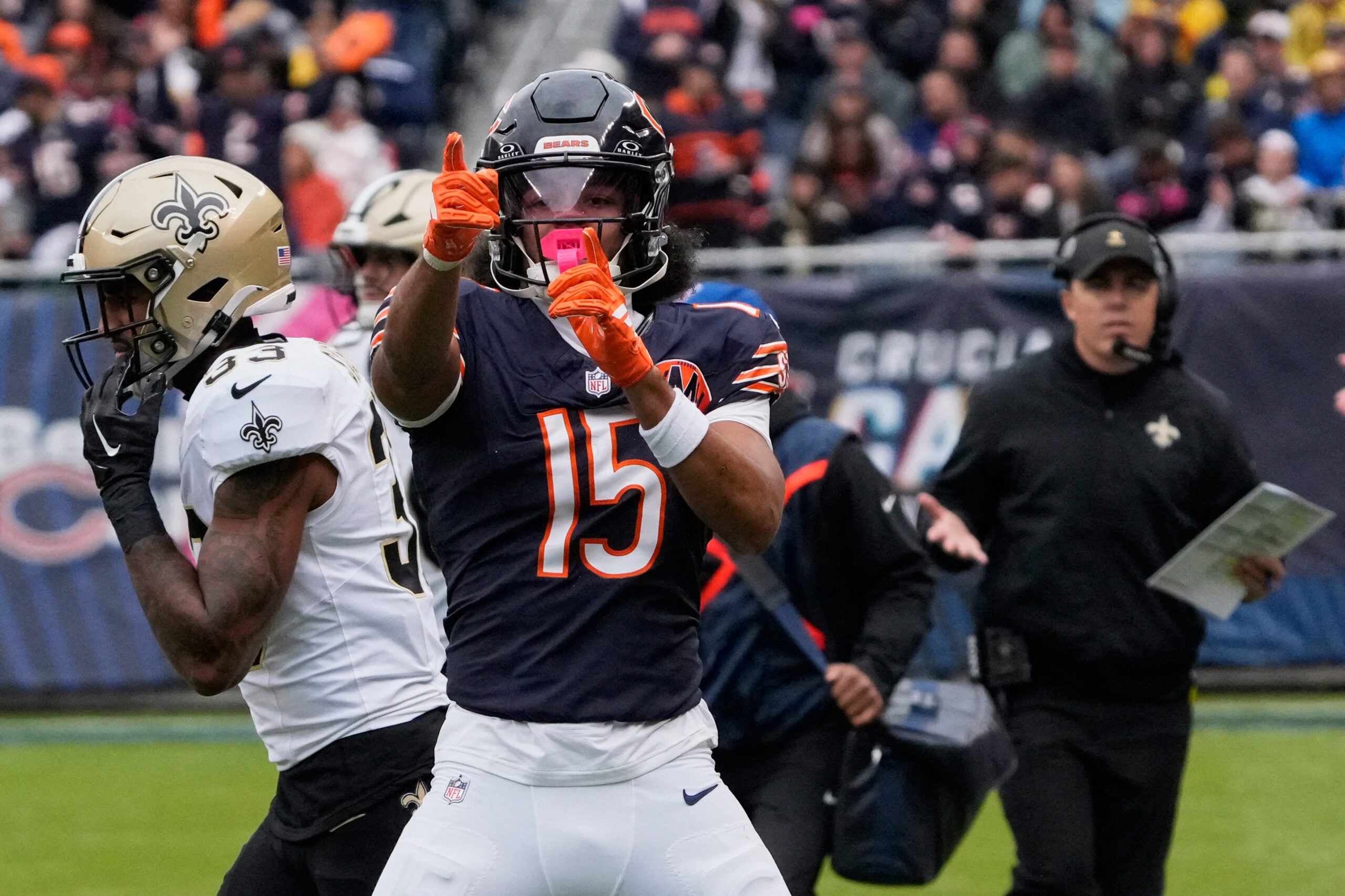 Rome Odunze embracing his 'new normal' after foot injury derailed his ...