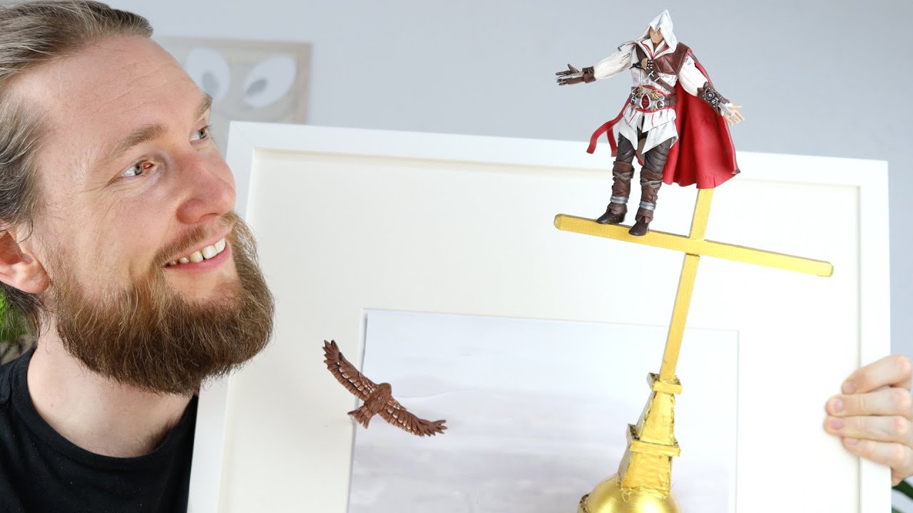 How I made Ezio in polymer clay