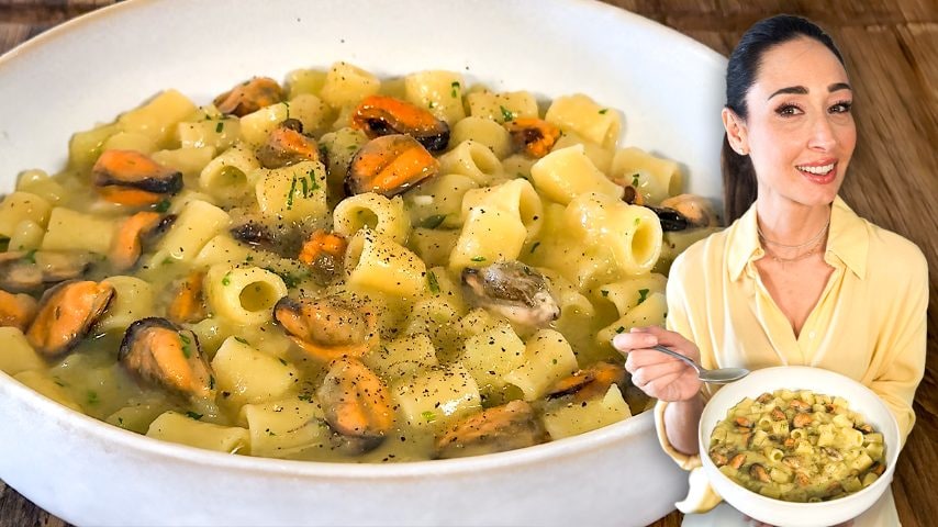 Pasta e patate con le cozze: un grande classico della cucina di mare
