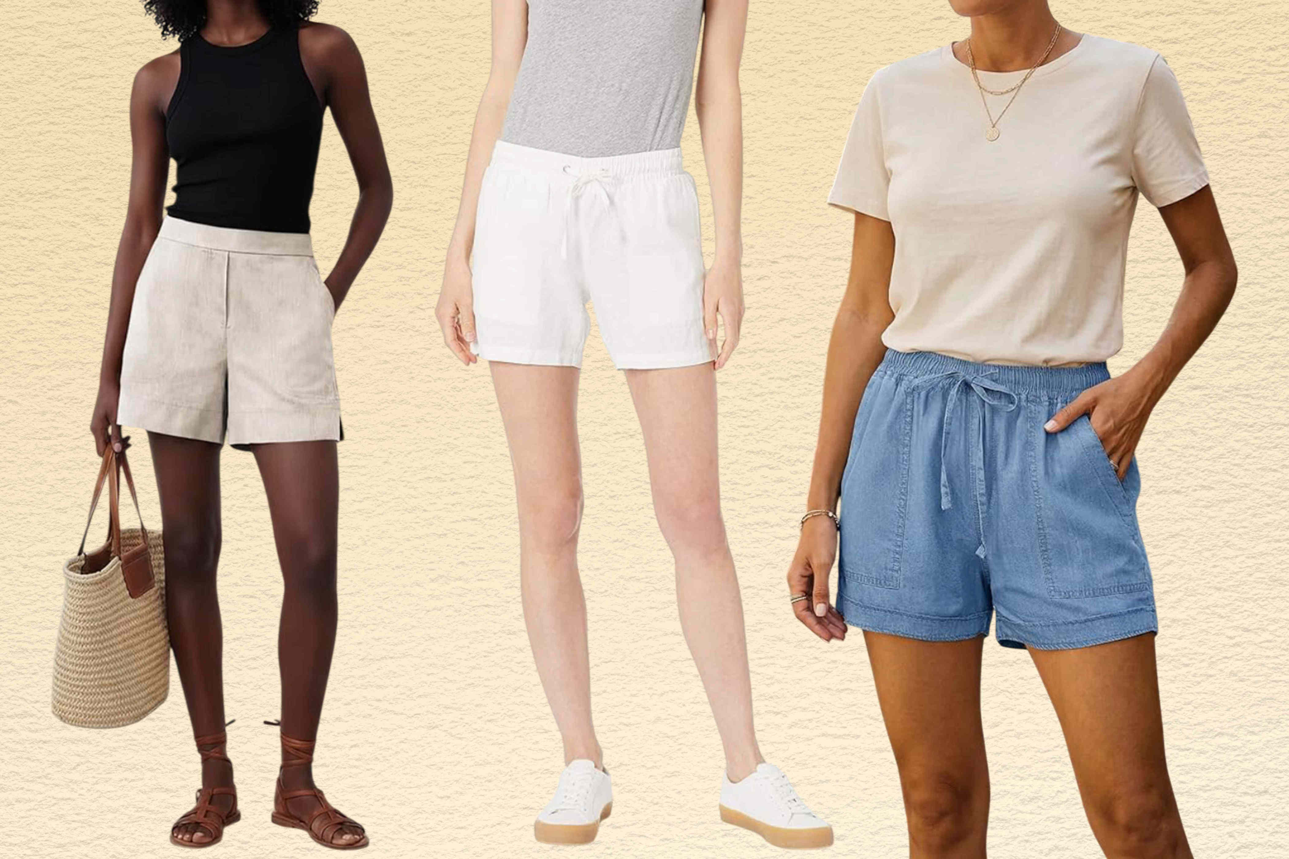 These 11 linen shorts are the secret to looking (and feeling) cool in ...