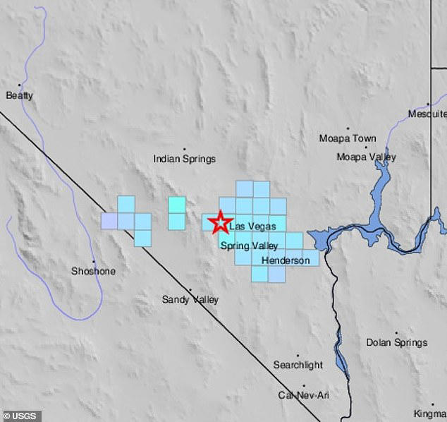 Las Vegas struck by house-shaking earthquake as thousands are left rattled