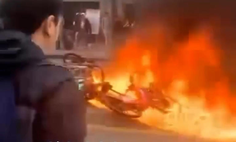 Riot breaks out in Brussels as student protesters rampage through ...