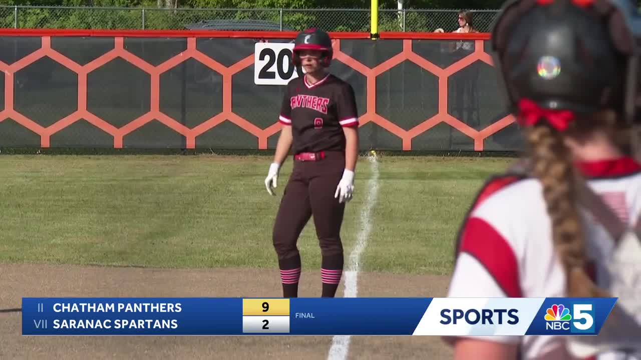 Chatham High School softball eliminates Saranac from Class B state ...