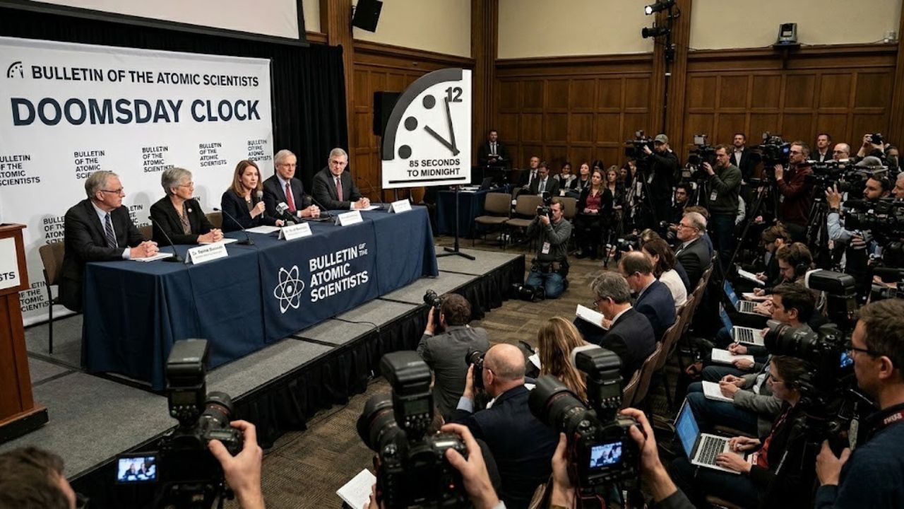 Doomsday clock at 85 seconds: Closest to nuclear war ever