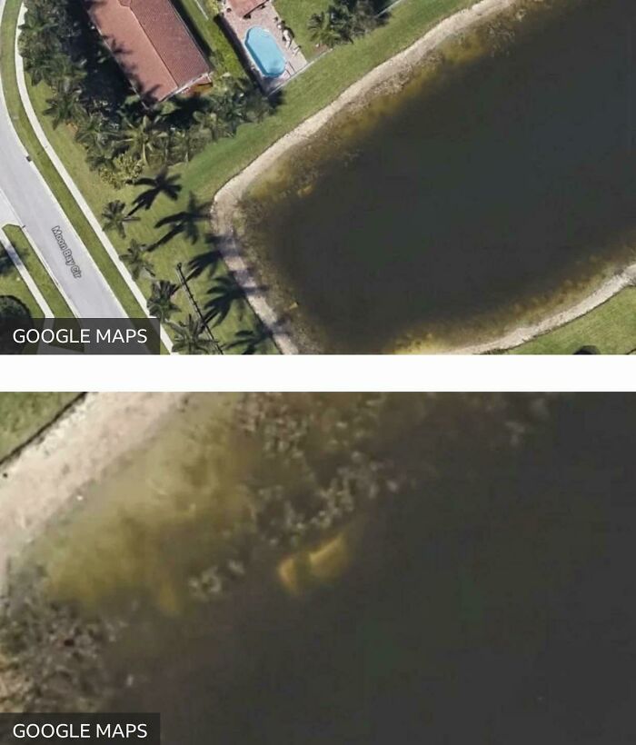 People share 27 strange discoveries found on Google Maps
