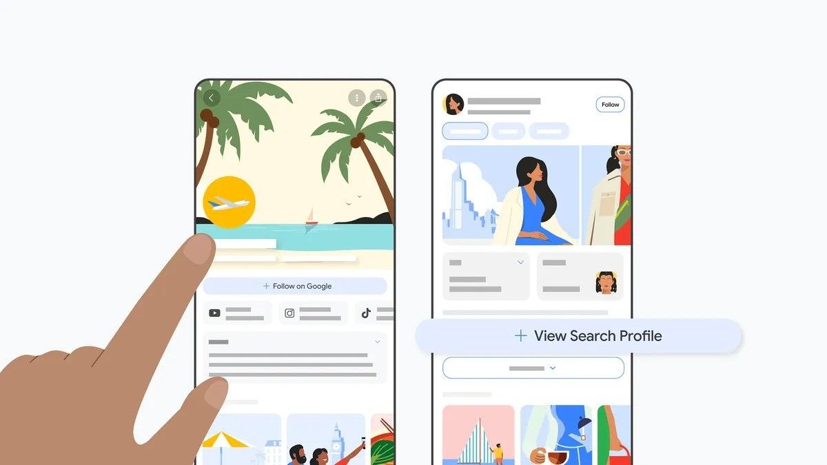 Follow on Google: 'Search profiles' helps you keep up with your favorites
