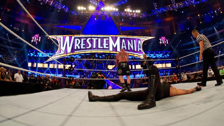 Brock Lesnar's shocking win over Undertaker tops list of internet ...