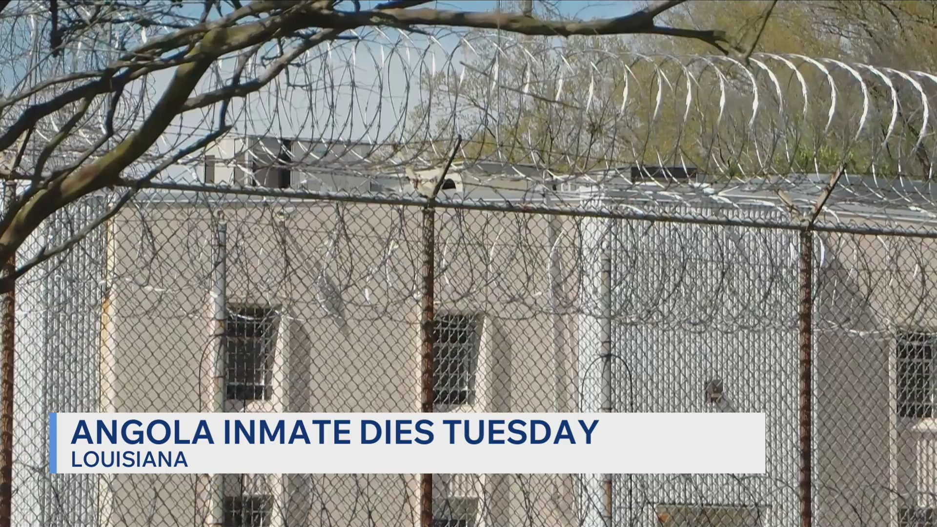 33-year-old Angola inmate dies, officials confirm
