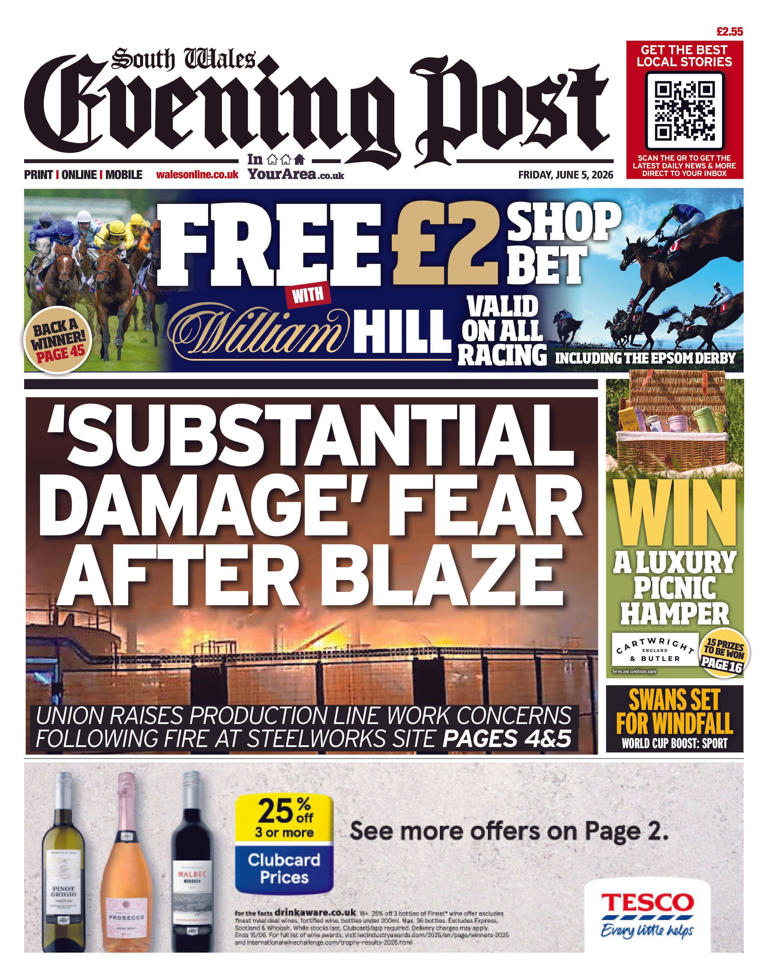 Damage fear after blaze and man stabbed in suspected robbery