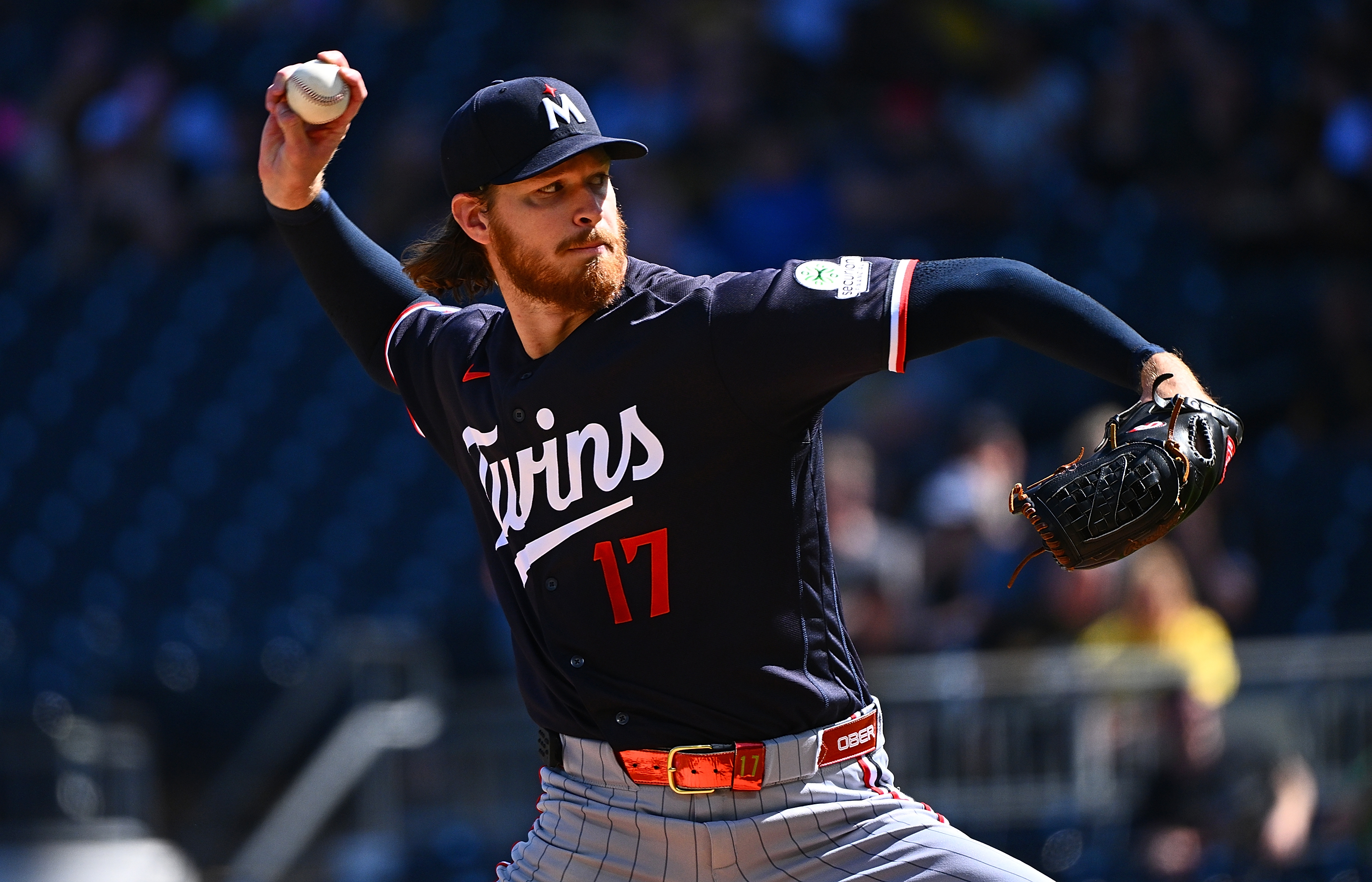 Twins P Bailey Ober claims slick baseballs in Boston caused flexor ...
