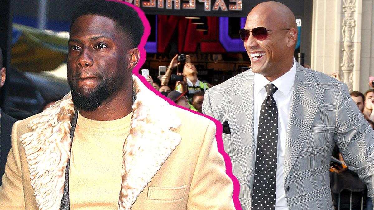DWAYNE 'THE ROCK' JOHNSON CAUGHT KEVIN HART 'OFF GUARD' WITH 'WORST ...