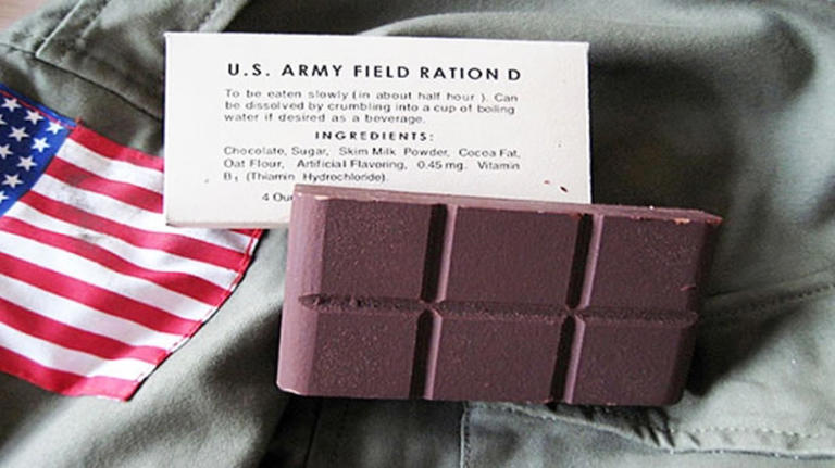 The Army told Hershey to make a chocolate bar that tasted bad