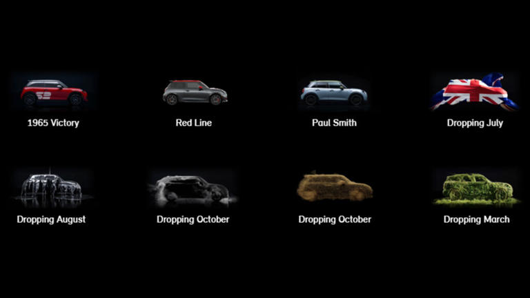 Mini takes a page from Fiat with eight special edition 'product drops'