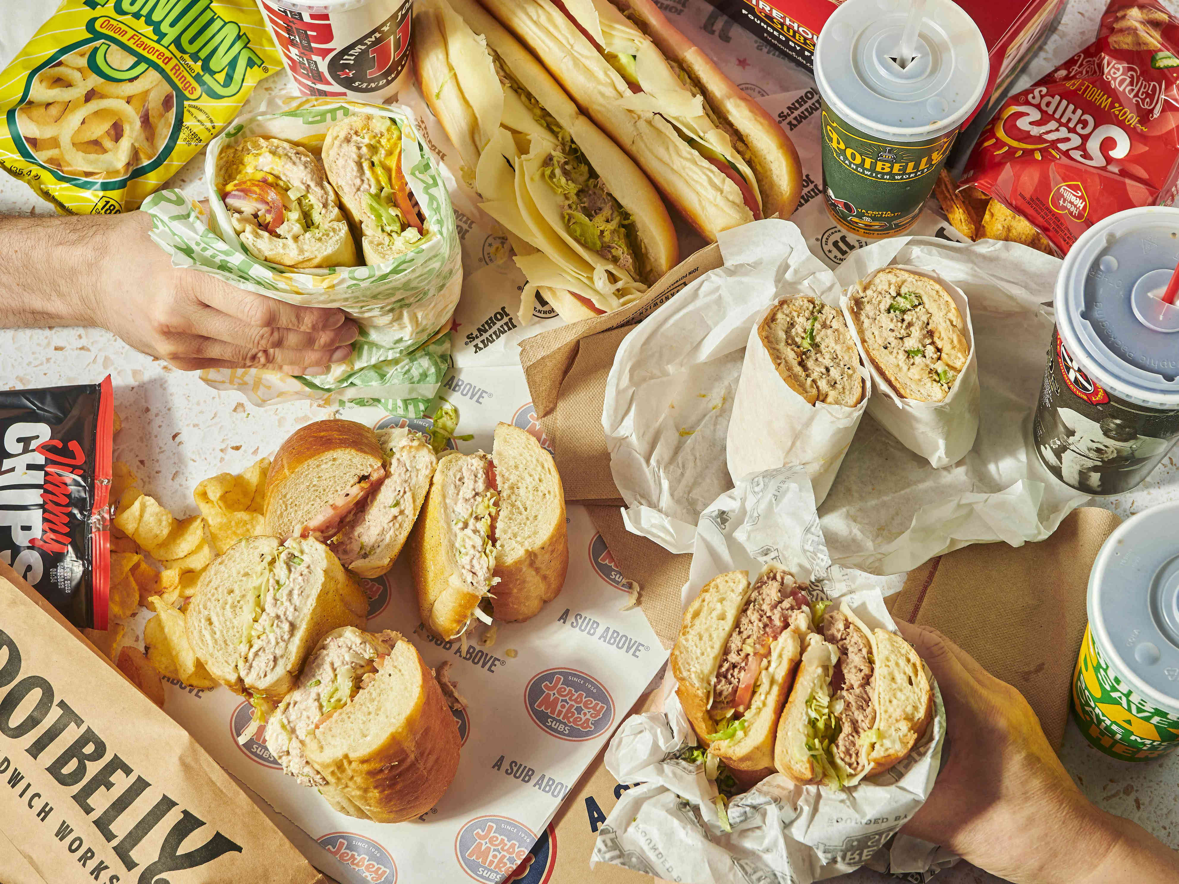 I tried tuna sandwiches from 5 popular sub chains—there's only one I'd ...