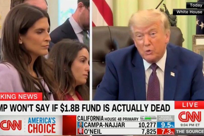 CNN reporter Kaitlan Collins' dark political past exposed after clash ...