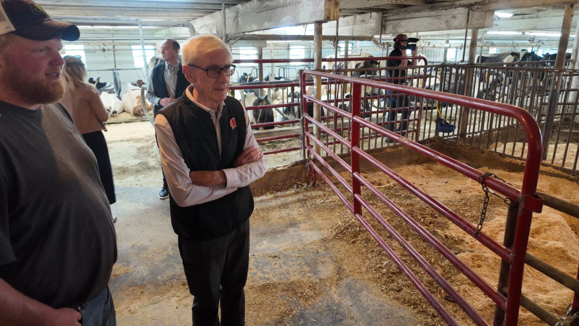 Gov. Evers visits Osseo, Tomahawk to celebrate June Dairy Month