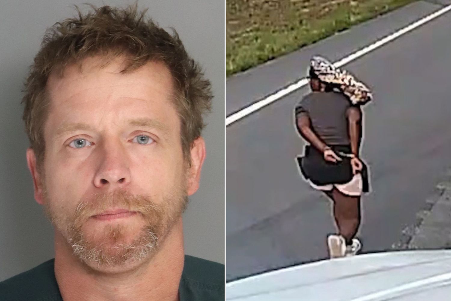 Video shows kidnapped student in handcuffs try to escape as suspect ...