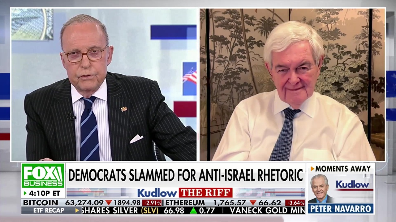 This is a 'very strange moment' for the Democratic Party, Newt Gingrich ...