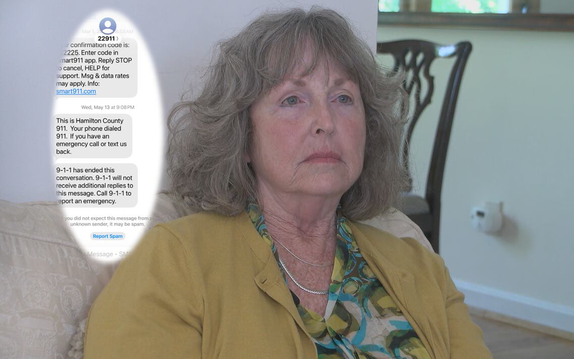 Madeira woman’s 911 call met with text, not responders