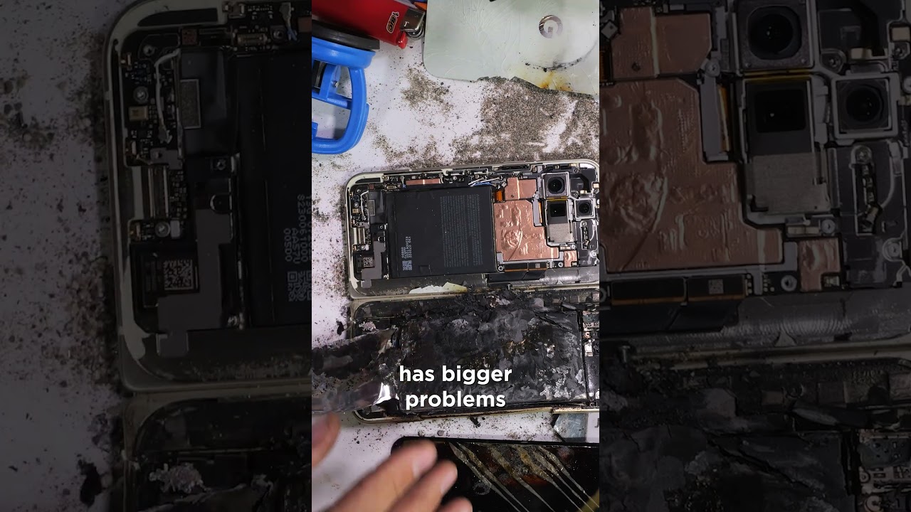 The battery... is no longer with us