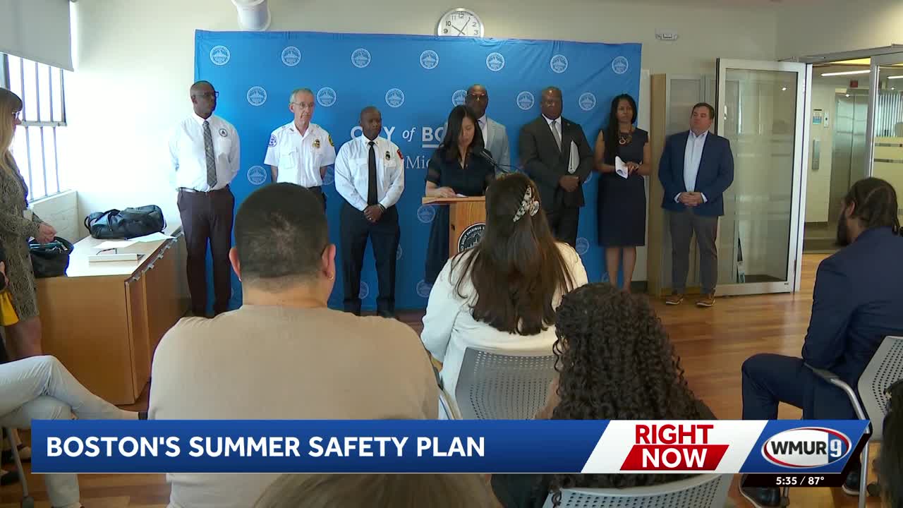 Boston releases summer safety plan