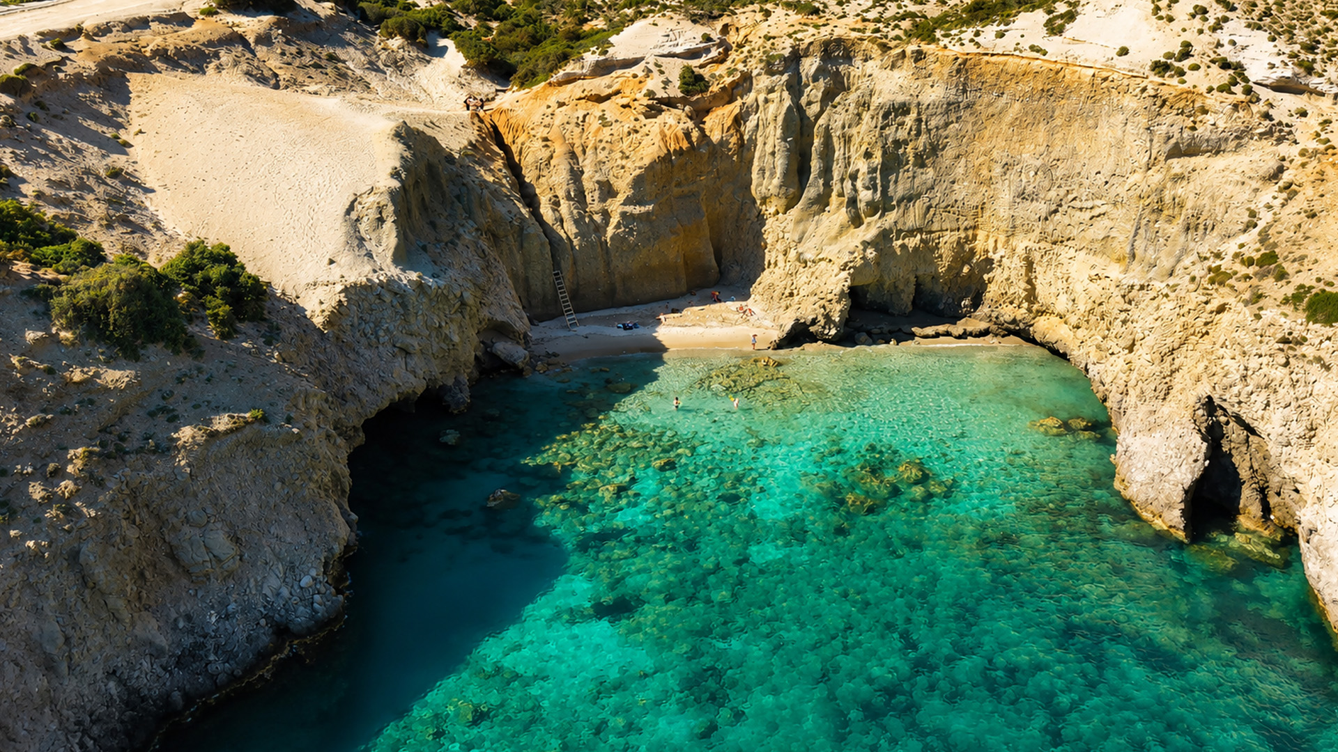 Why is this Greek beach so hard to find?