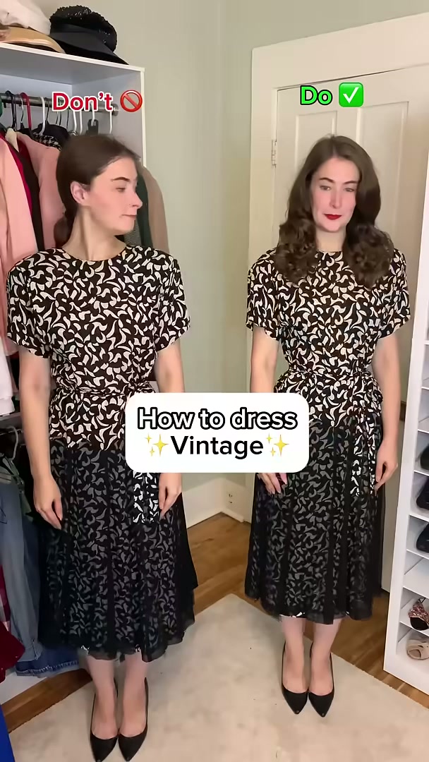 The DOs and DONTs of dressing vintage!