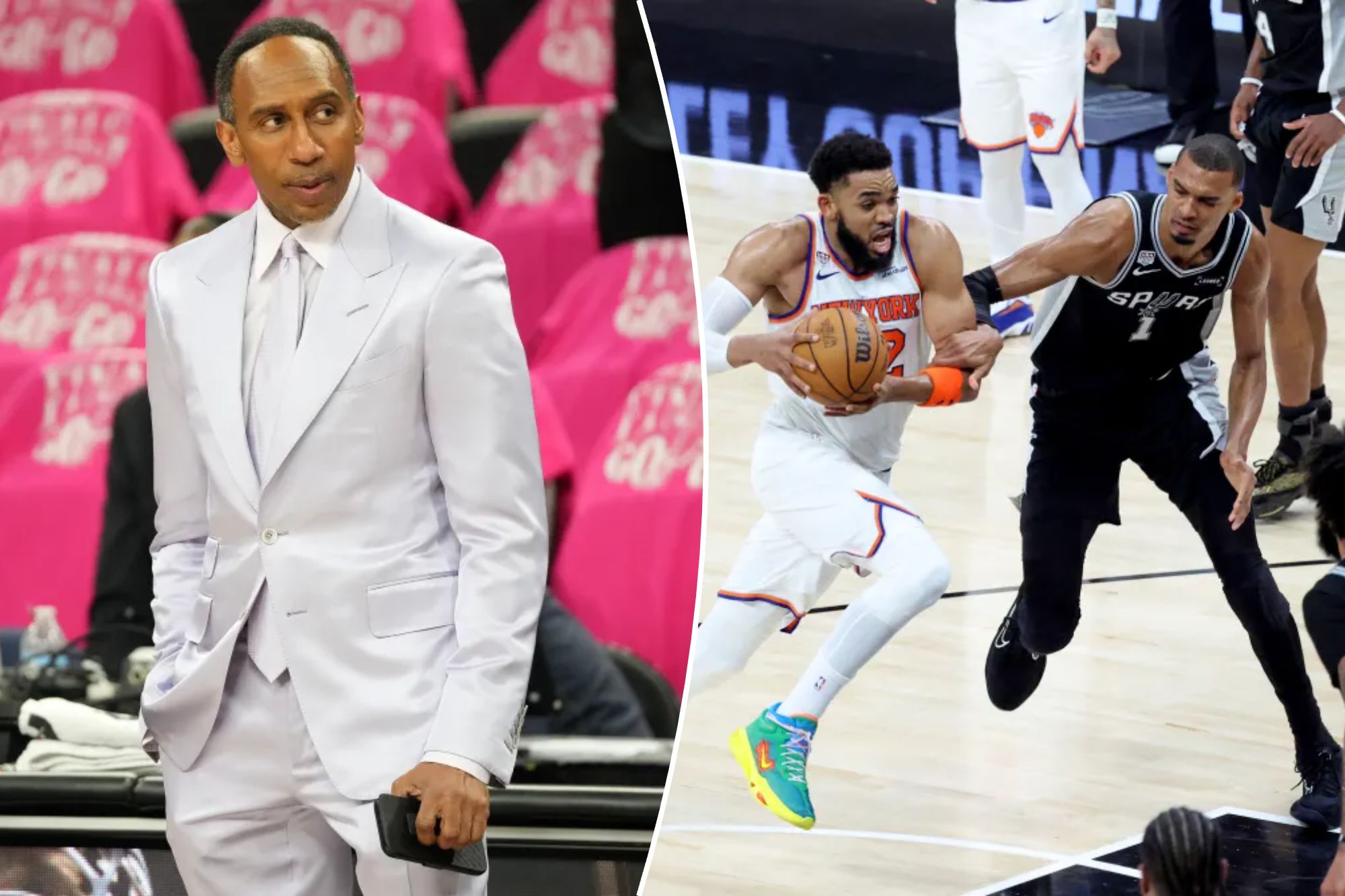 Stephen A Smith gives Spurs a blunt warning after Game 1 loss