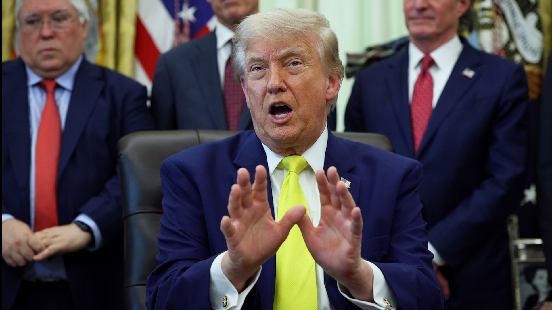 Trump defends Bill Pulte as acting DNI pick, says it’s not 'permanent'