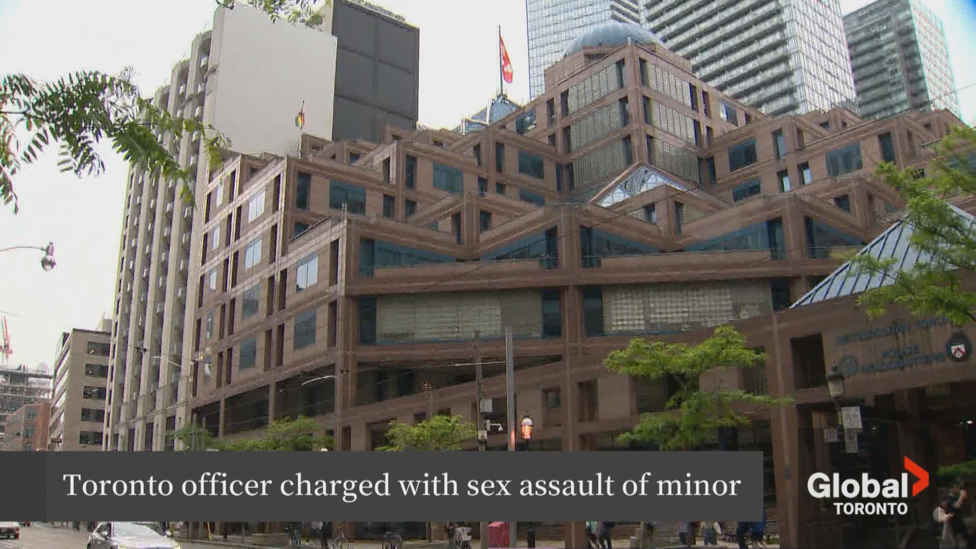 Toronto police officer charged in connection with sexual assault of a girl