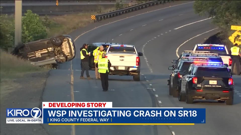 Video: Two killed, two injured in Federal Way high speed crash