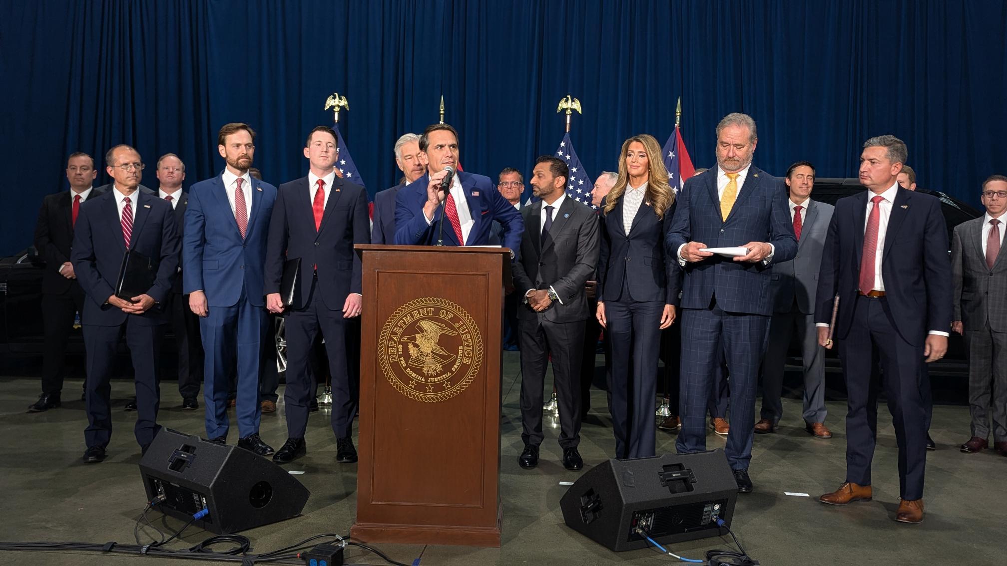 Top federal, state officials in Ohio unveil wave of new anti-fraud moves