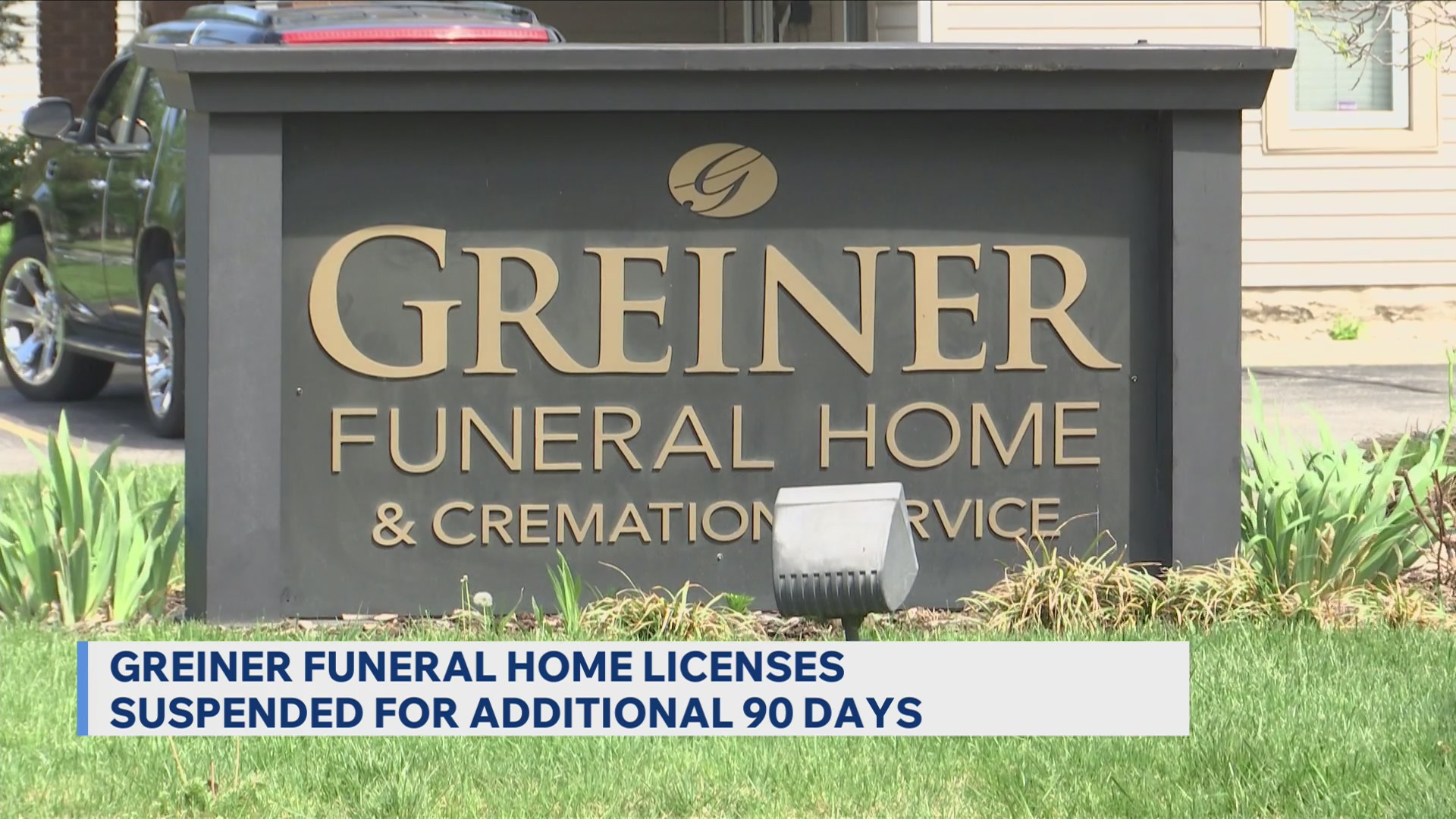 Greiner Funeral Home licenses suspended for additional 90 days