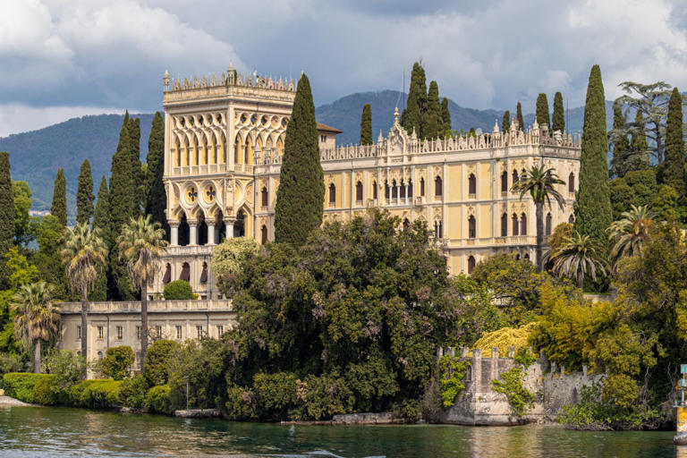 In Italy, this stunning island is home to a Venetian villa surrounded ...