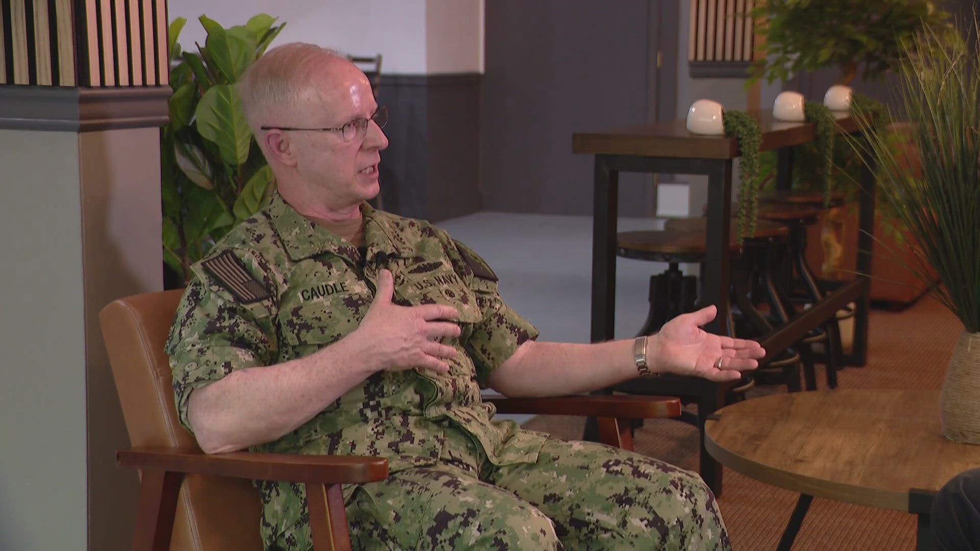 Chief of naval operations visits Washington
