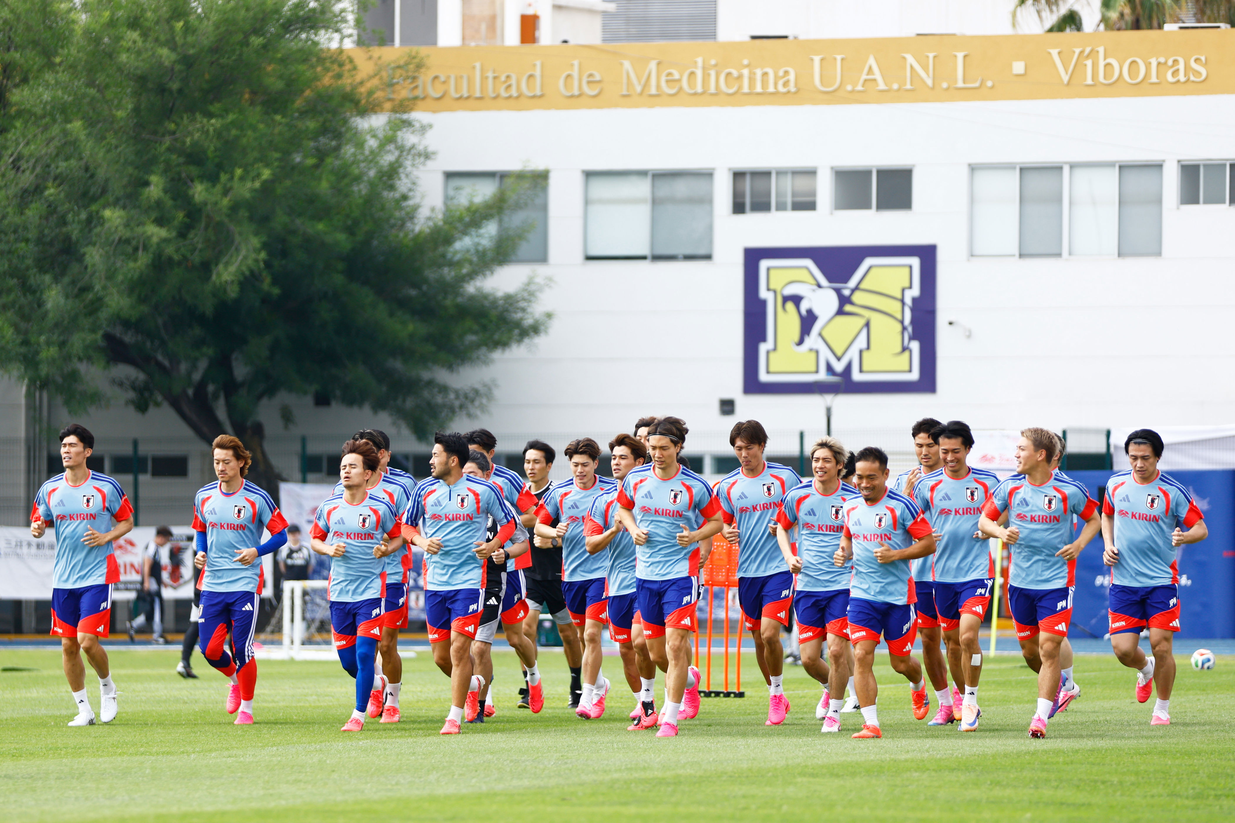 Japón cambia sedes de entrenamiento en Monterrey antes del Mundial